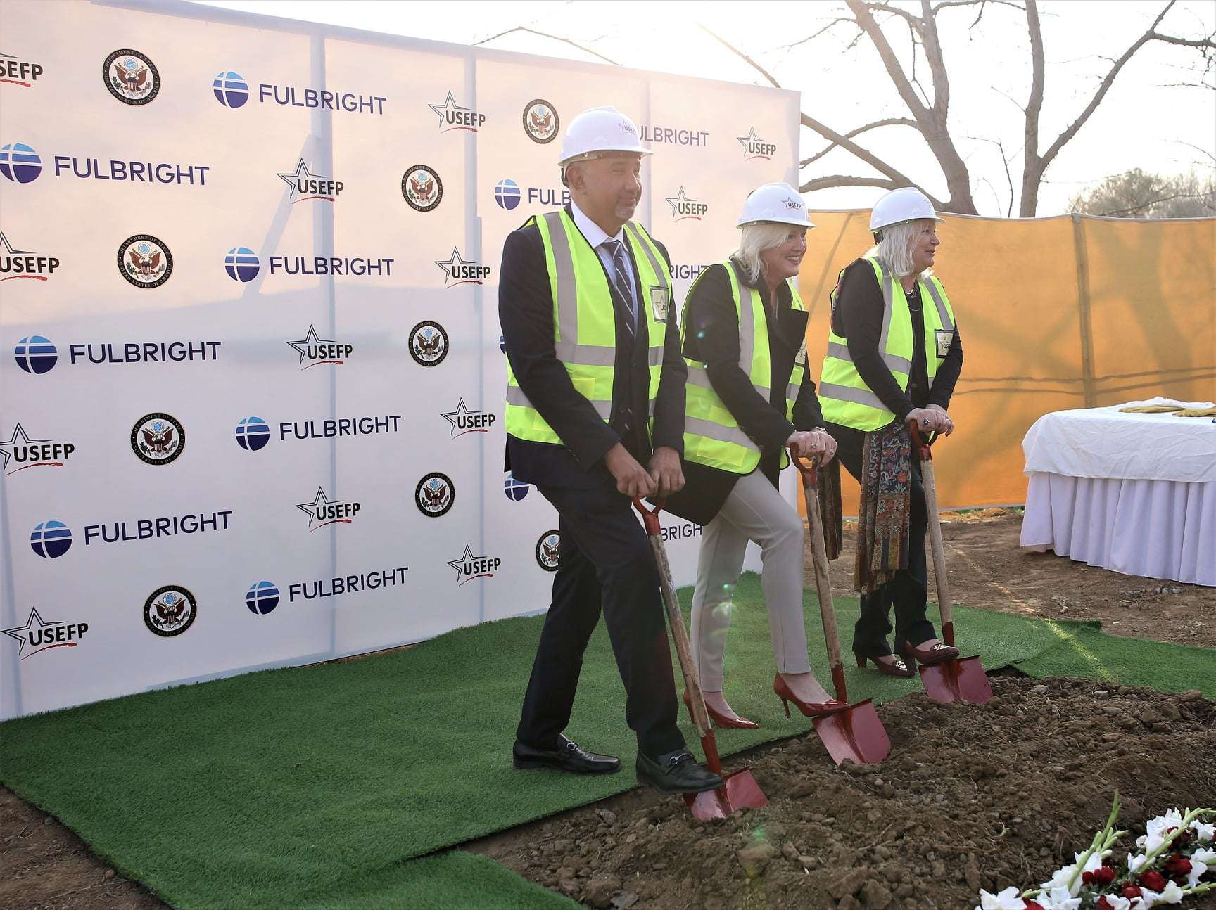 USEFP holds Groundbreaking Ceremony of New Headquarters - Pakistan-U.S ...