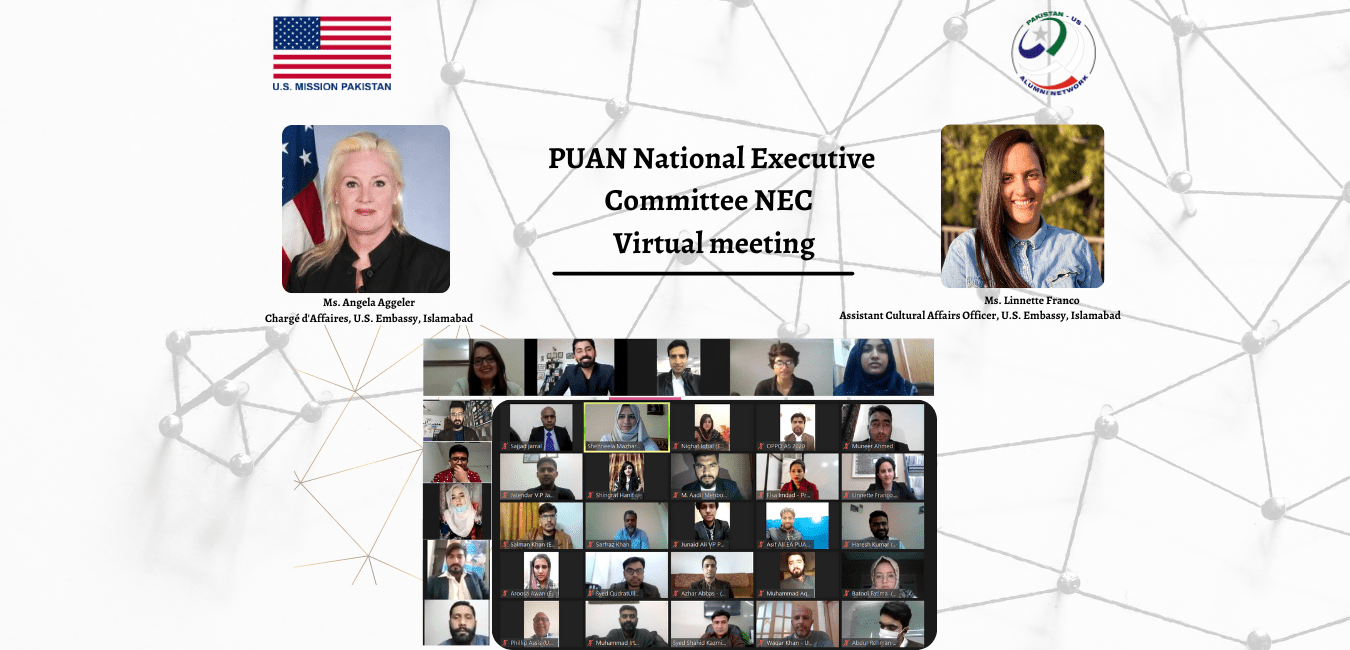 CDA Angela Virtually Meets Newly Elected PUAN NEC Leadership - Pakistan ...