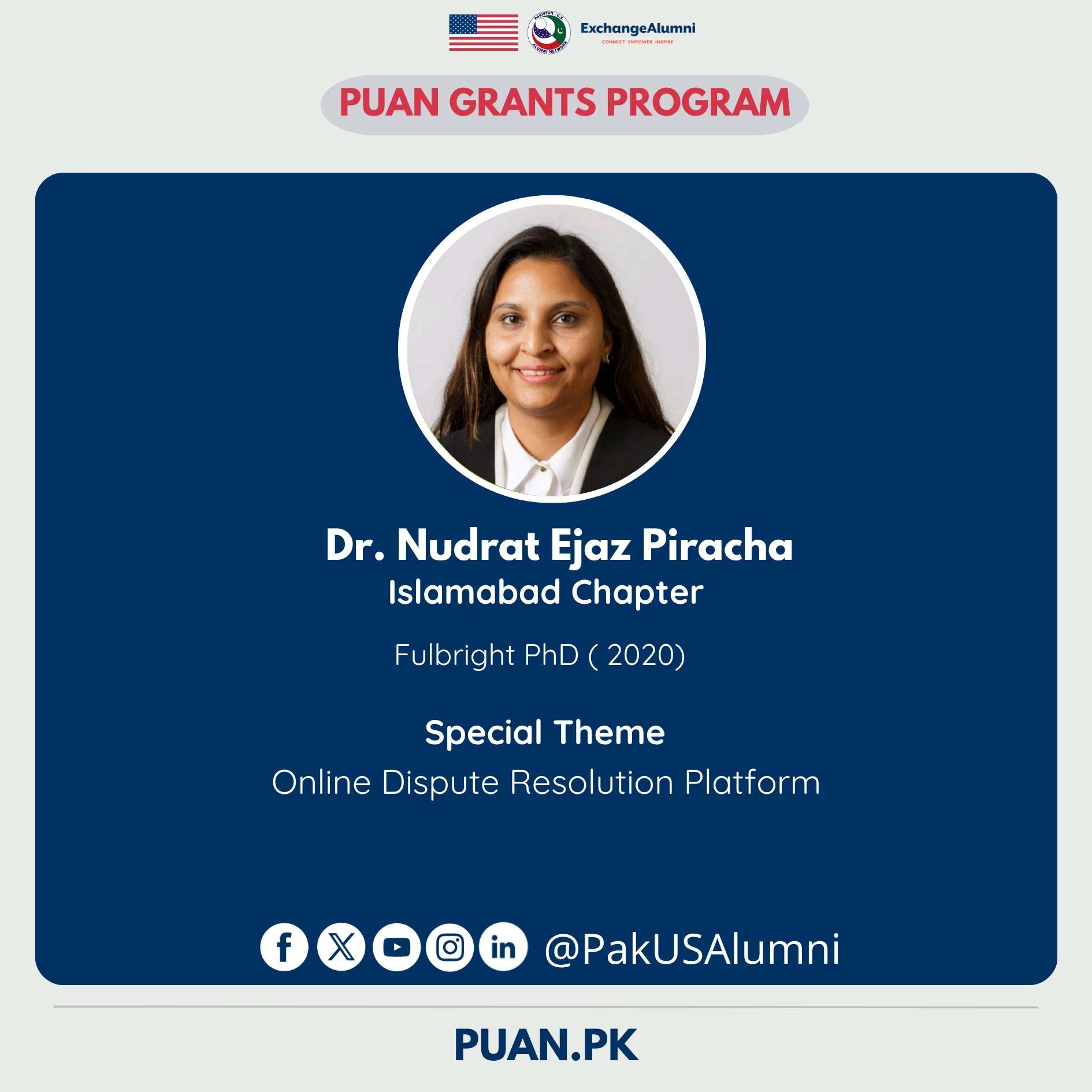 PUAN Grants - Pakistan-U.S. Alumni Network